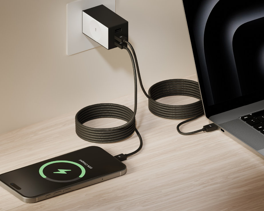 POP 100W Type-C Kevlar Core Magnetic Charging Cable