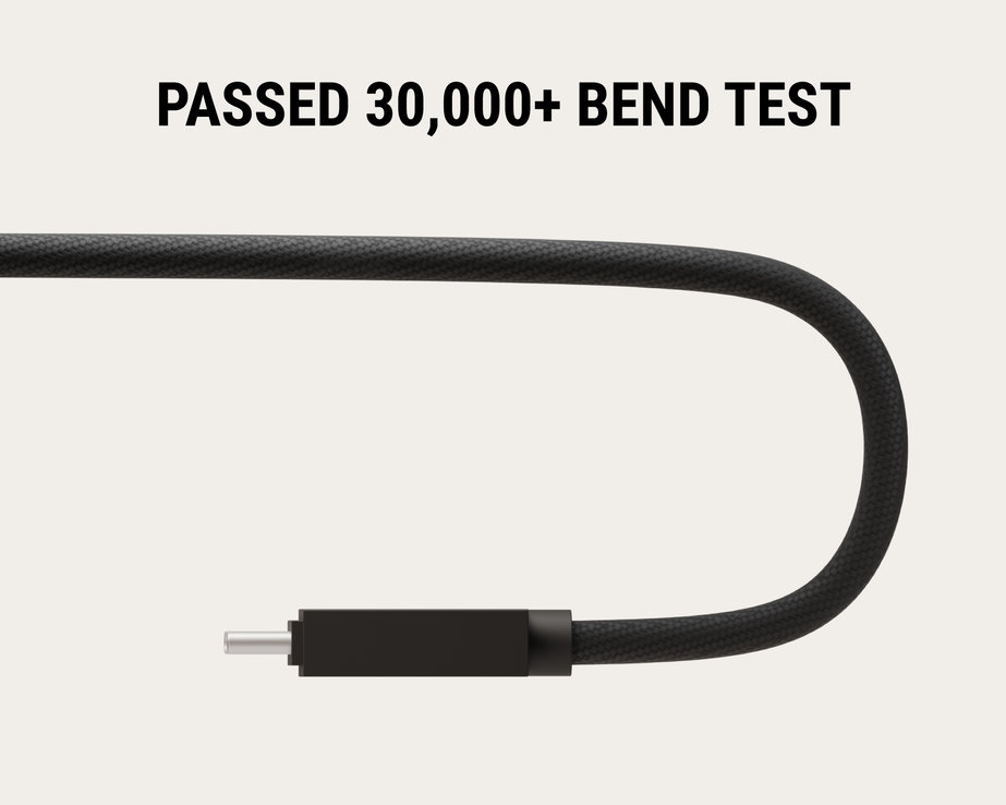 SURGE 140W Kevlar Core Twin Port Type-C Charging Cable
