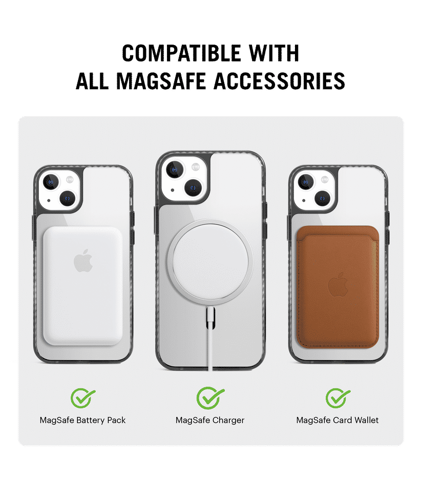 DailyObjects Stride 2.0 Clear MagSafe Phone Case Cover For iPhone 14 Iphone 14 Covers Cases Online in India